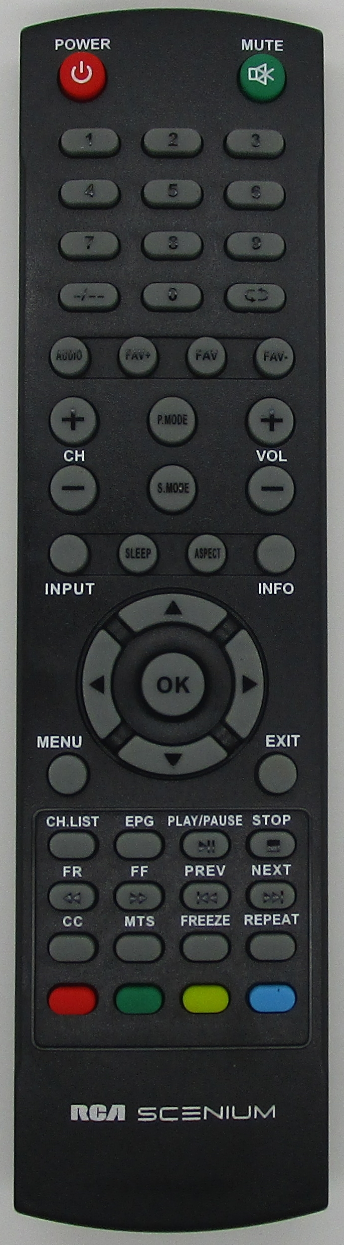 TVParts.ca - RCA Scenium SRC6565-UHD TV Remote Control