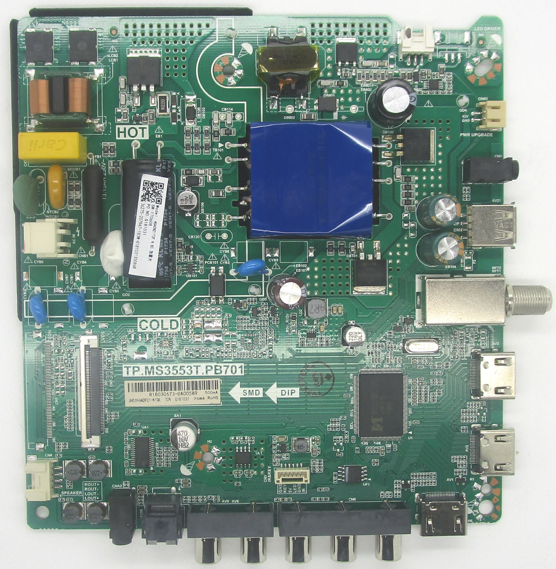 TVParts.ca - Sharp 207947 Main Board