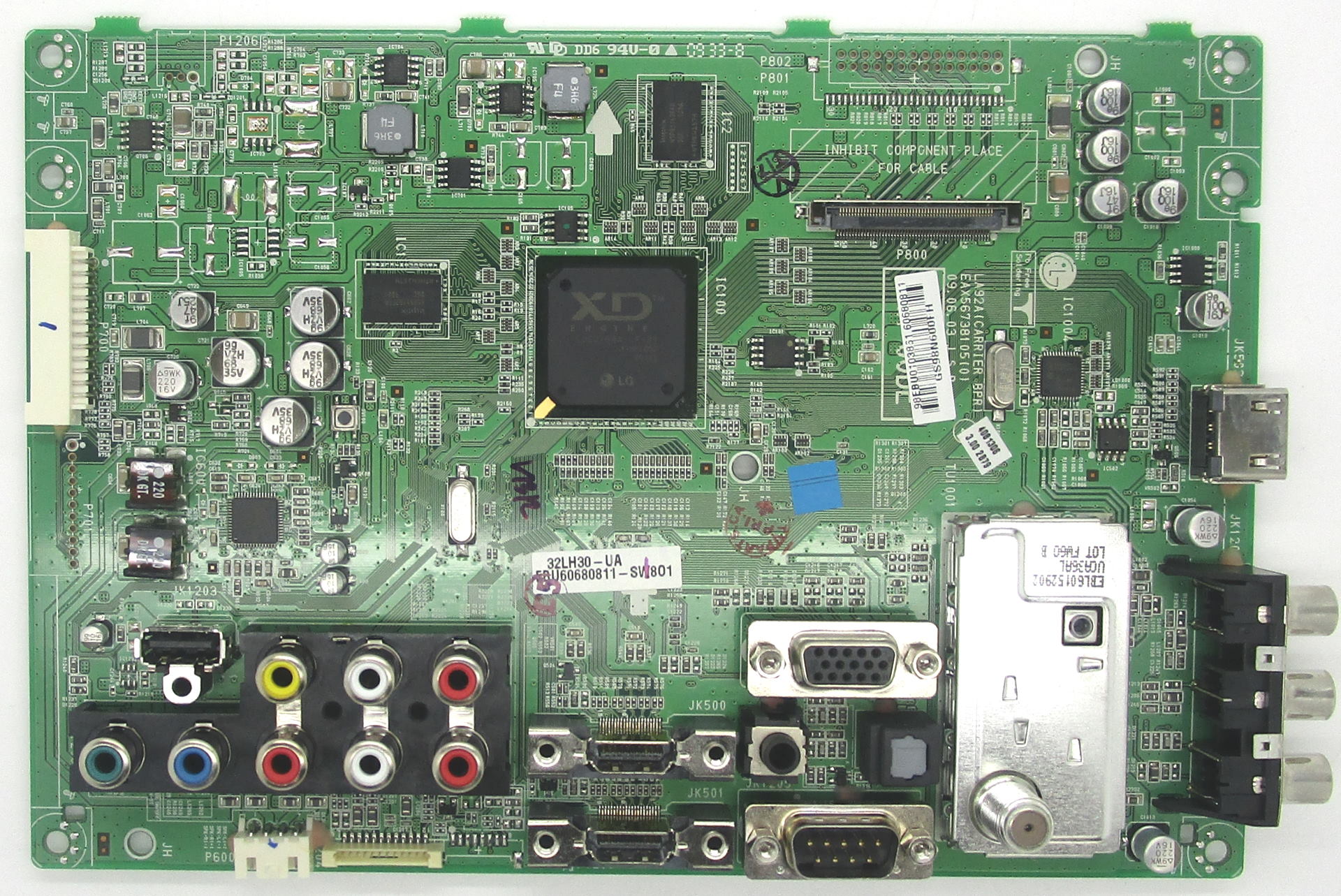 TVParts.ca - LG EBU60680811 MAIN BOARD FOR 32LH30-UA