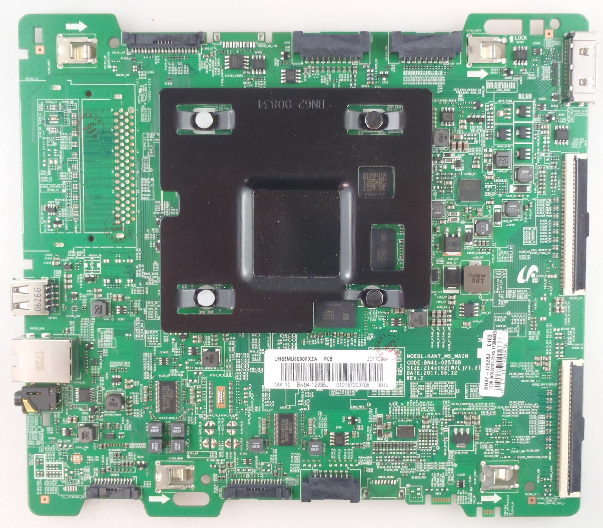 TVParts.ca - Samsung BN94-12295J Main Board For UN65MU8000F